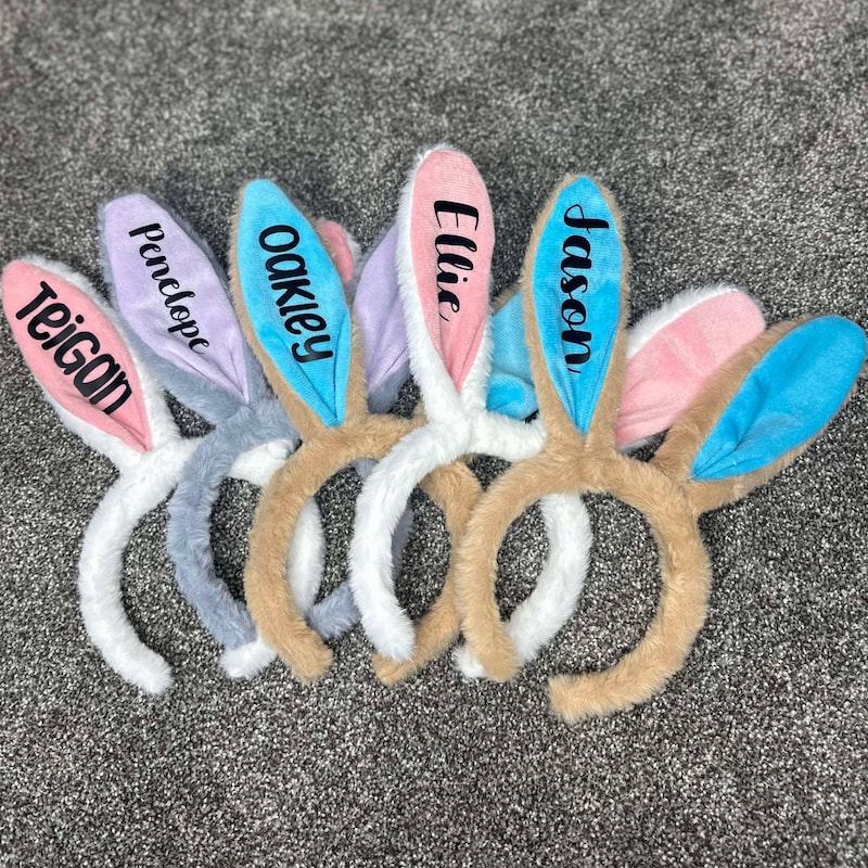 Easter Bunny Ear Headband - Etsy