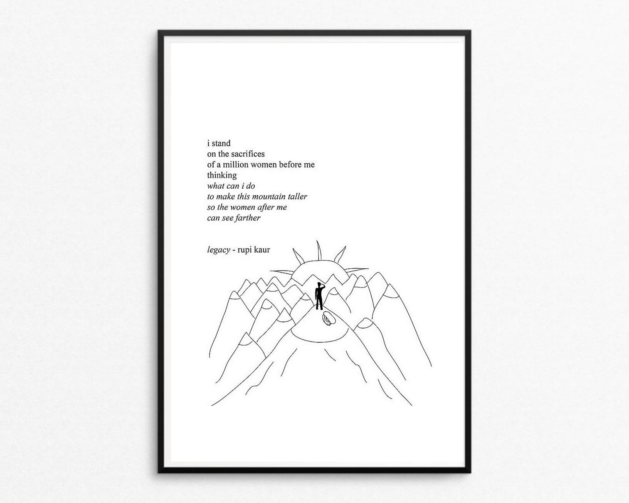 Legacy Rupi Kaur | Etsy