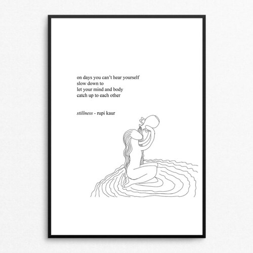 What is Stronger Than the Human Heart Rupi Kaur - Etsy