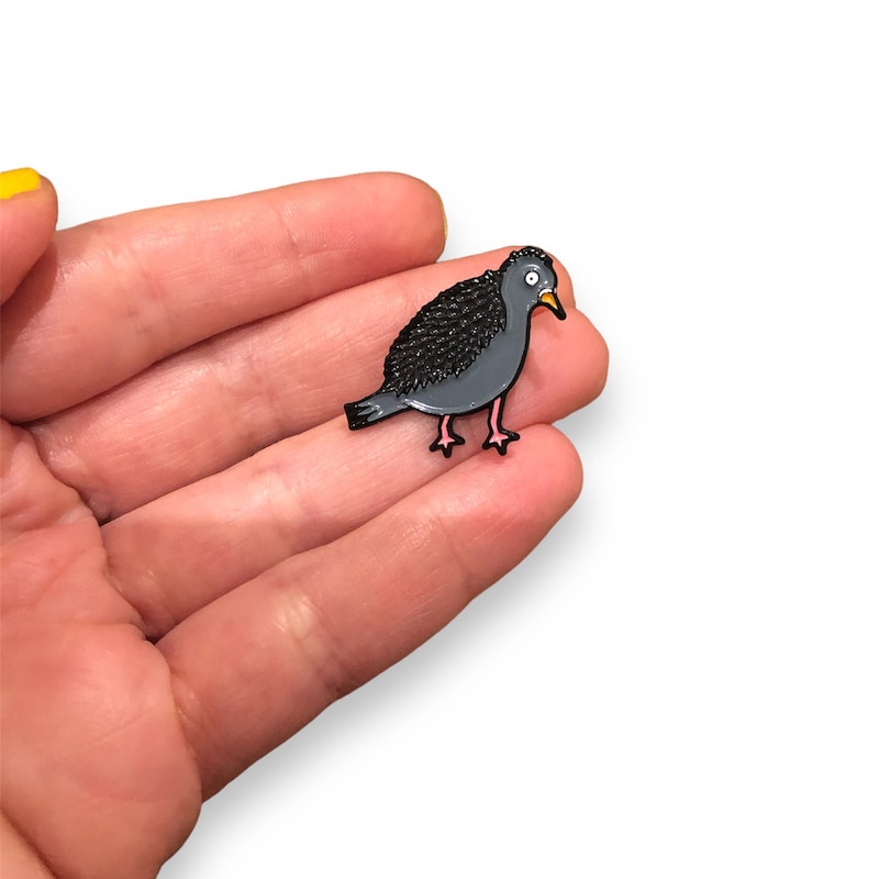 Pigeon Pin - Etsy