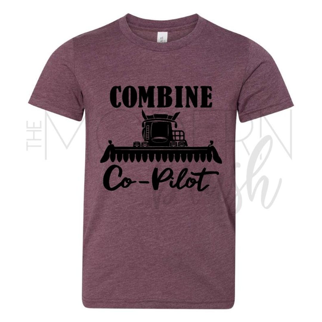 Combine Co-pilot SVG, PNG, Download, Digital File, Farm, T-shirt - Etsy