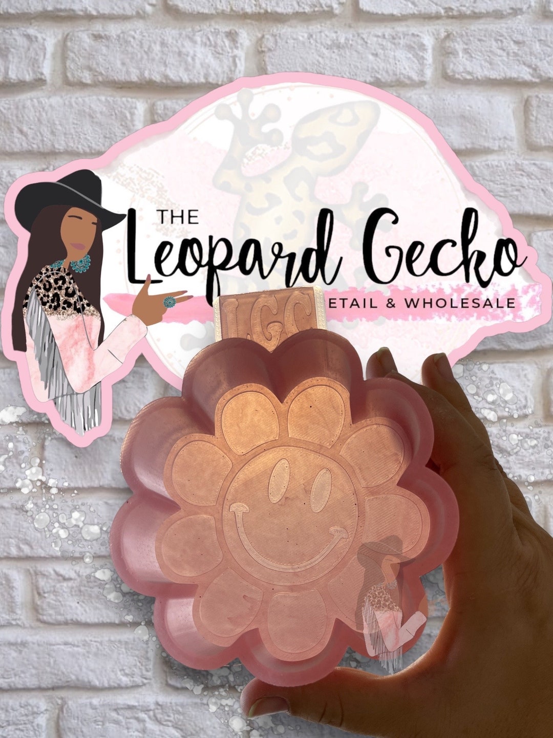 Daisy Smiley Inverted Silicone Mold - Etsy