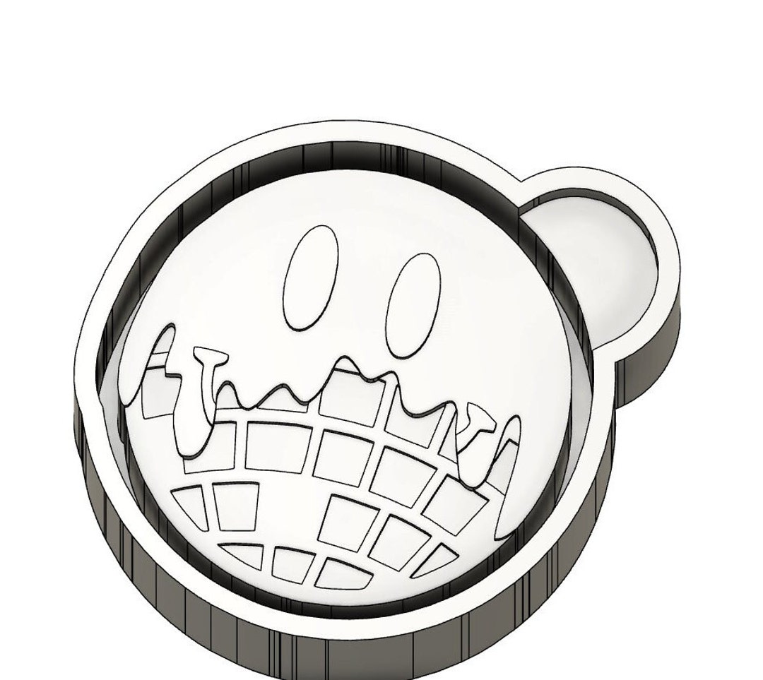 Drippy Smiley Disco Ball STL - Etsy