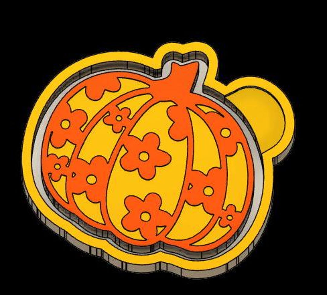 Daisy Hippie Pumpkin STL - Etsy