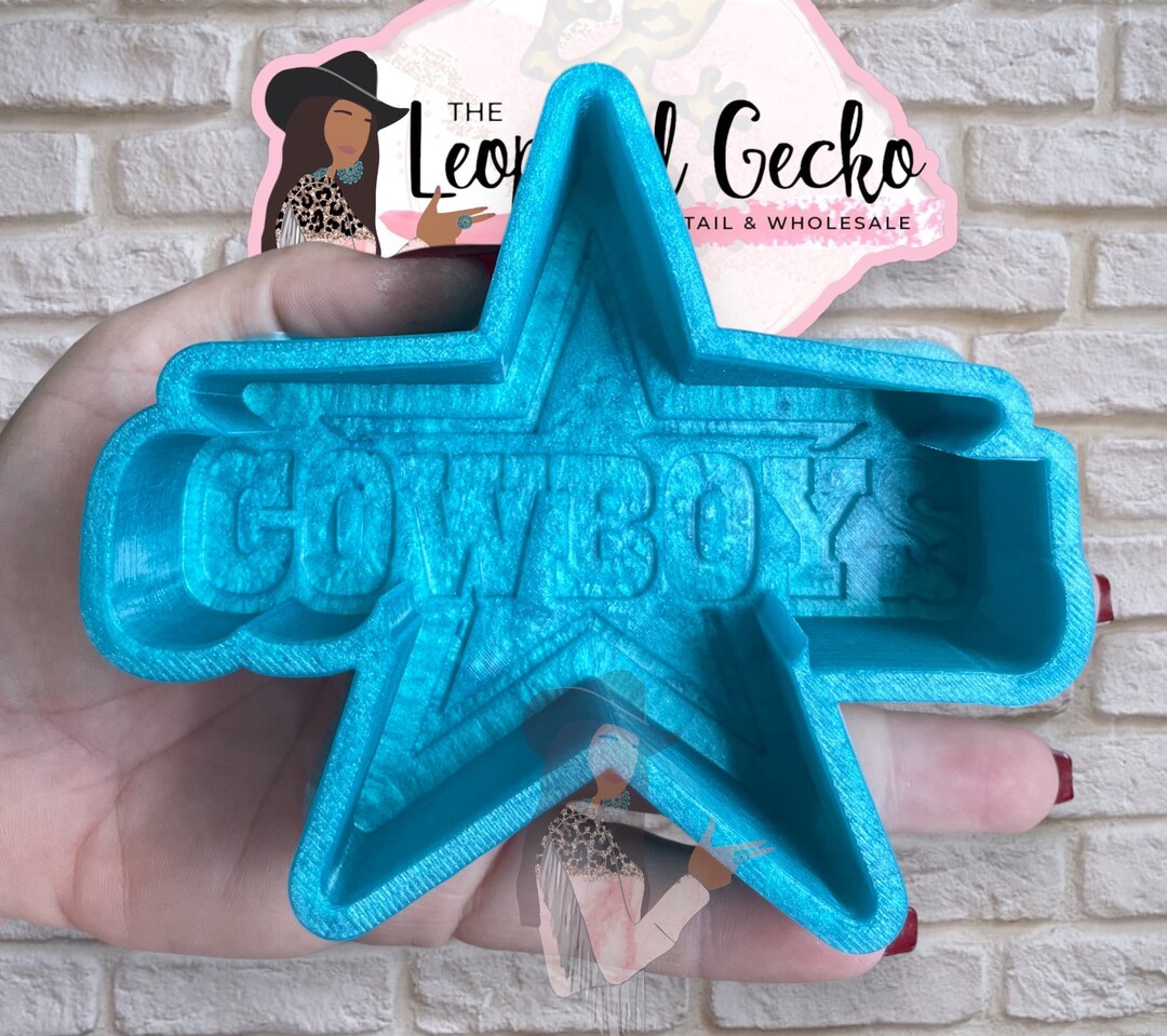 Cowboys Star Silicone Mold - Etsy