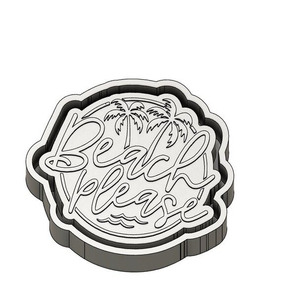 Beach Please Freshie Mold - Etsy