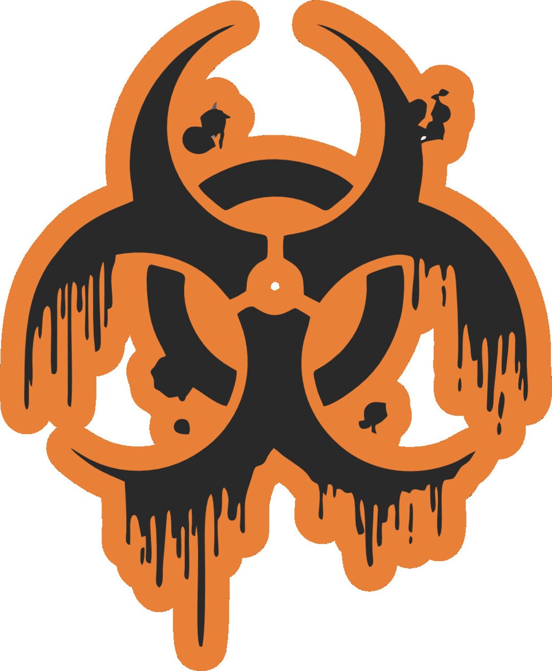Biohazard STL for Silicone Freshie Mold - Etsy