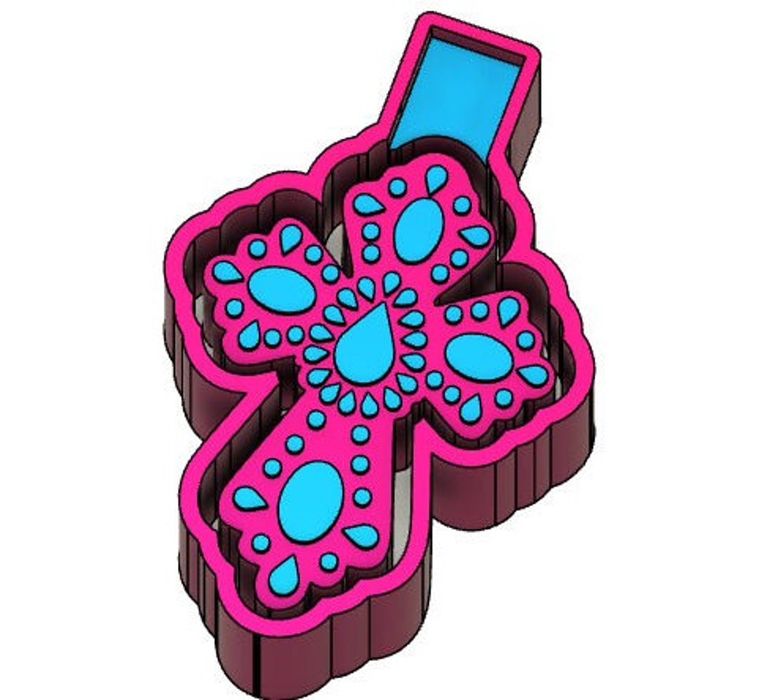 Concho Cross STL - Etsy