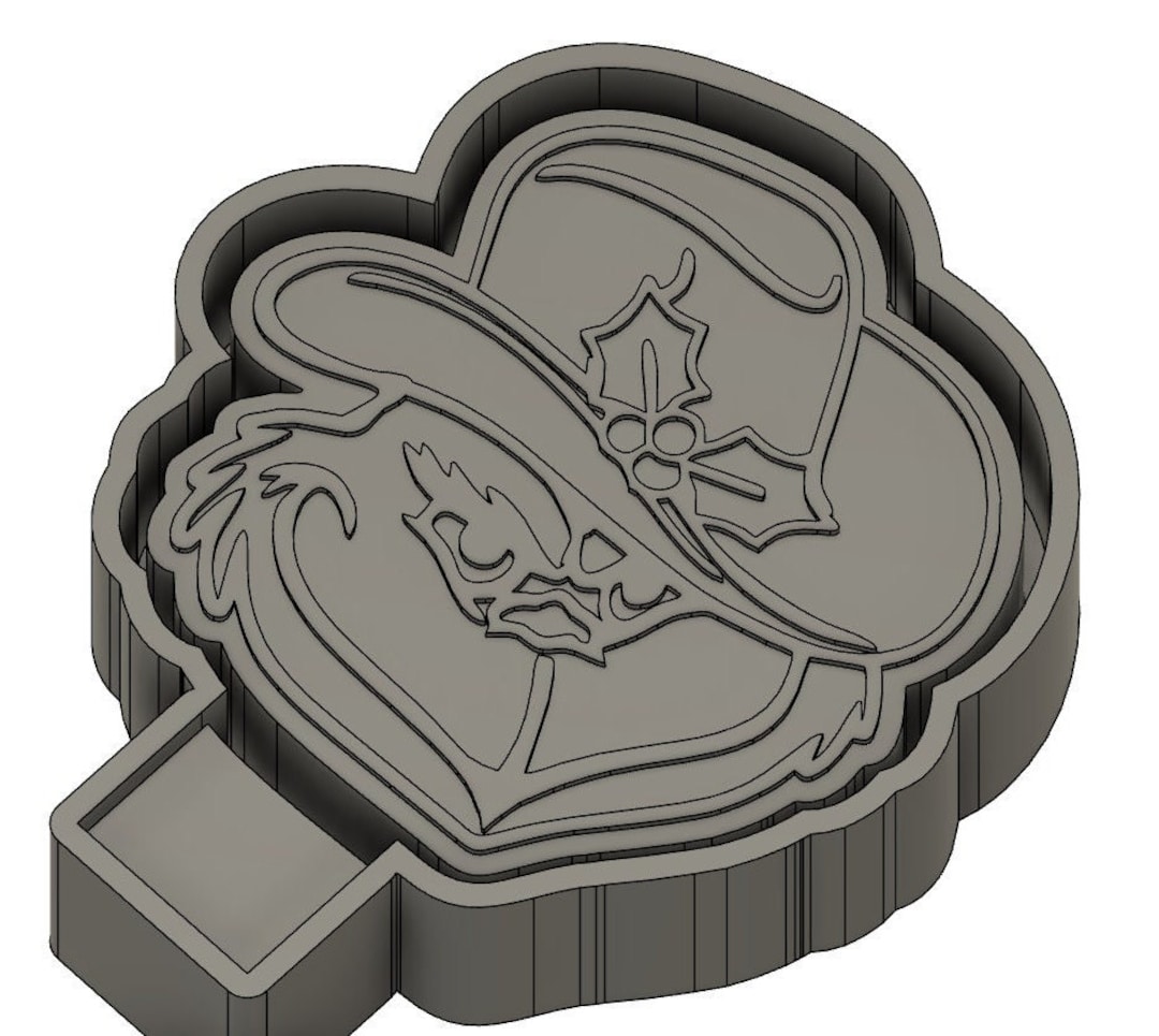 Cowboy Grinch STL - Etsy