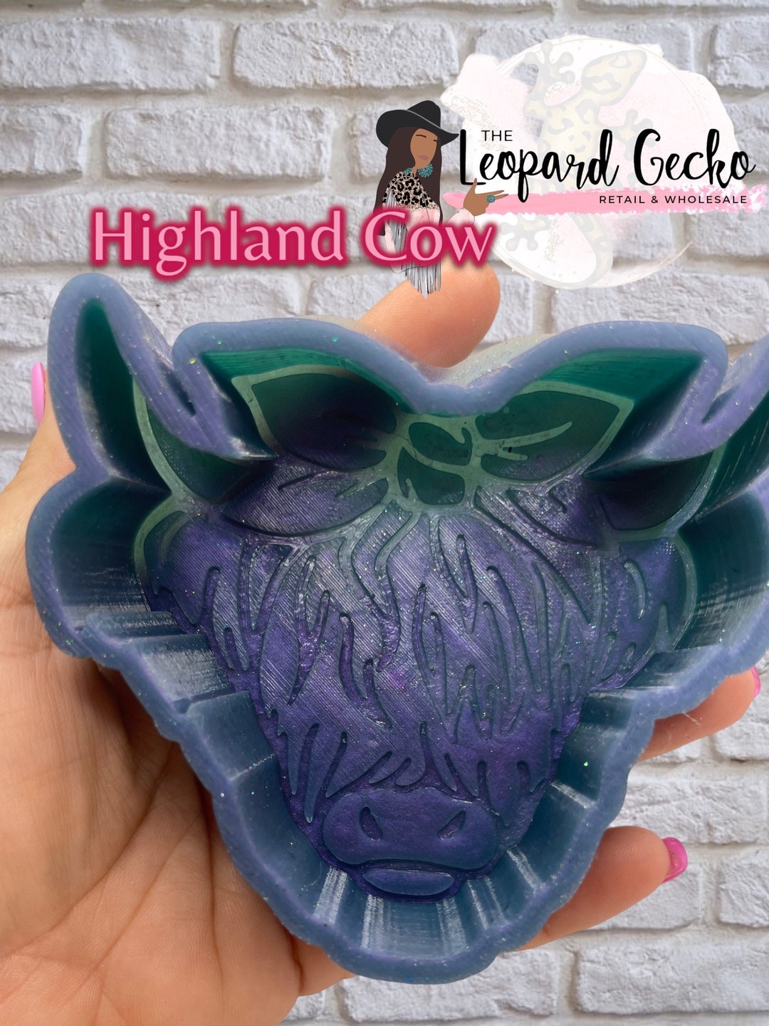 Highland Cow Freshie Mold - Etsy