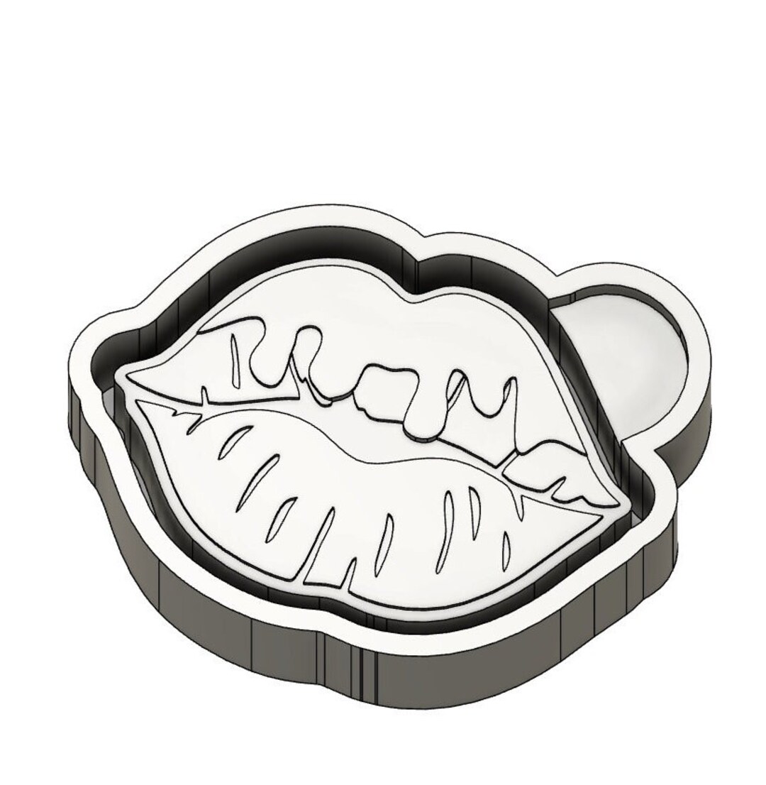 Dripping Lips STL - Etsy