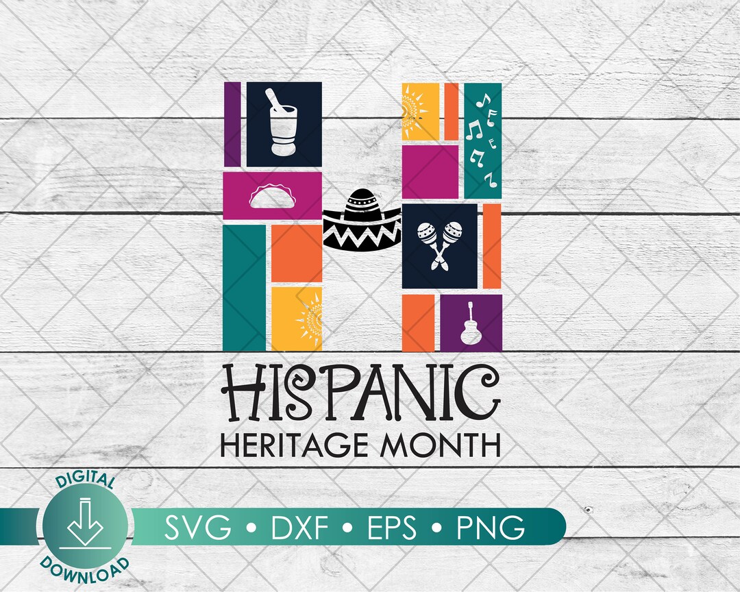 Hispanic SVG, Dxf , Png, Eps, | Digital Download | Latino| Hispanic T ...