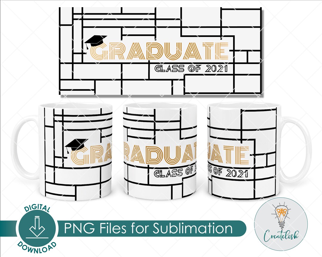 Graduate Mug Template Design | Mug Design for Sublimation | Digital ...