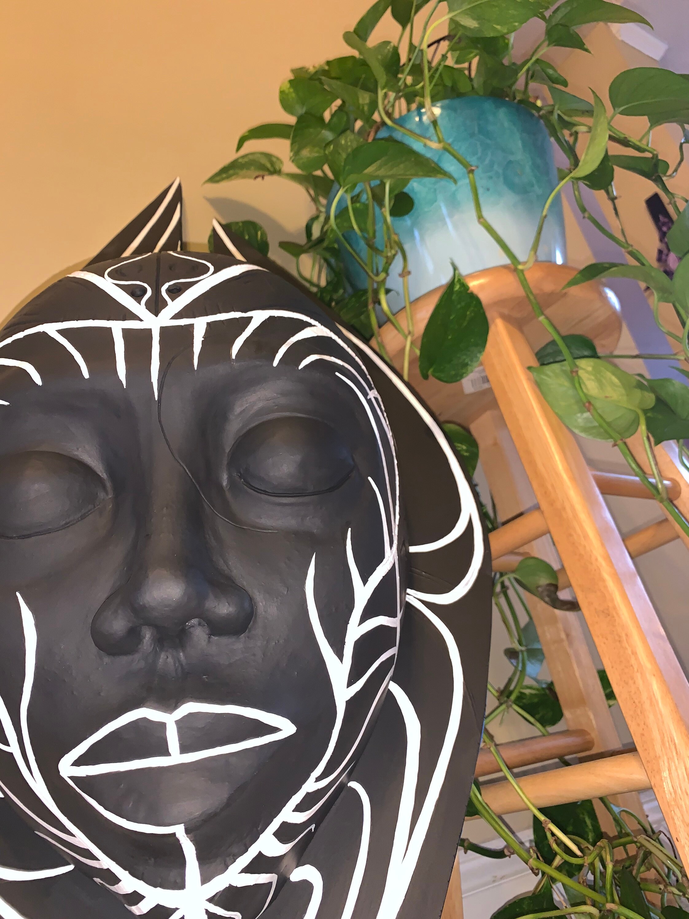 Jamaica African Inspired Maroon Warrior Wall Hanging - Etsy