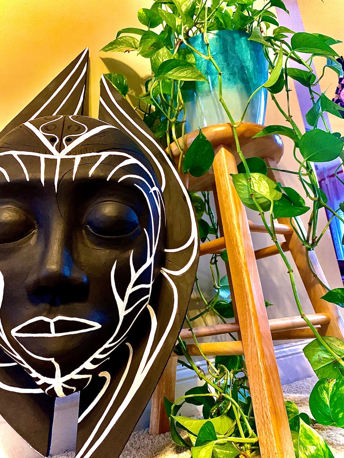 Jamaica African Inspired Maroon Warrior Wall Hanging - Etsy