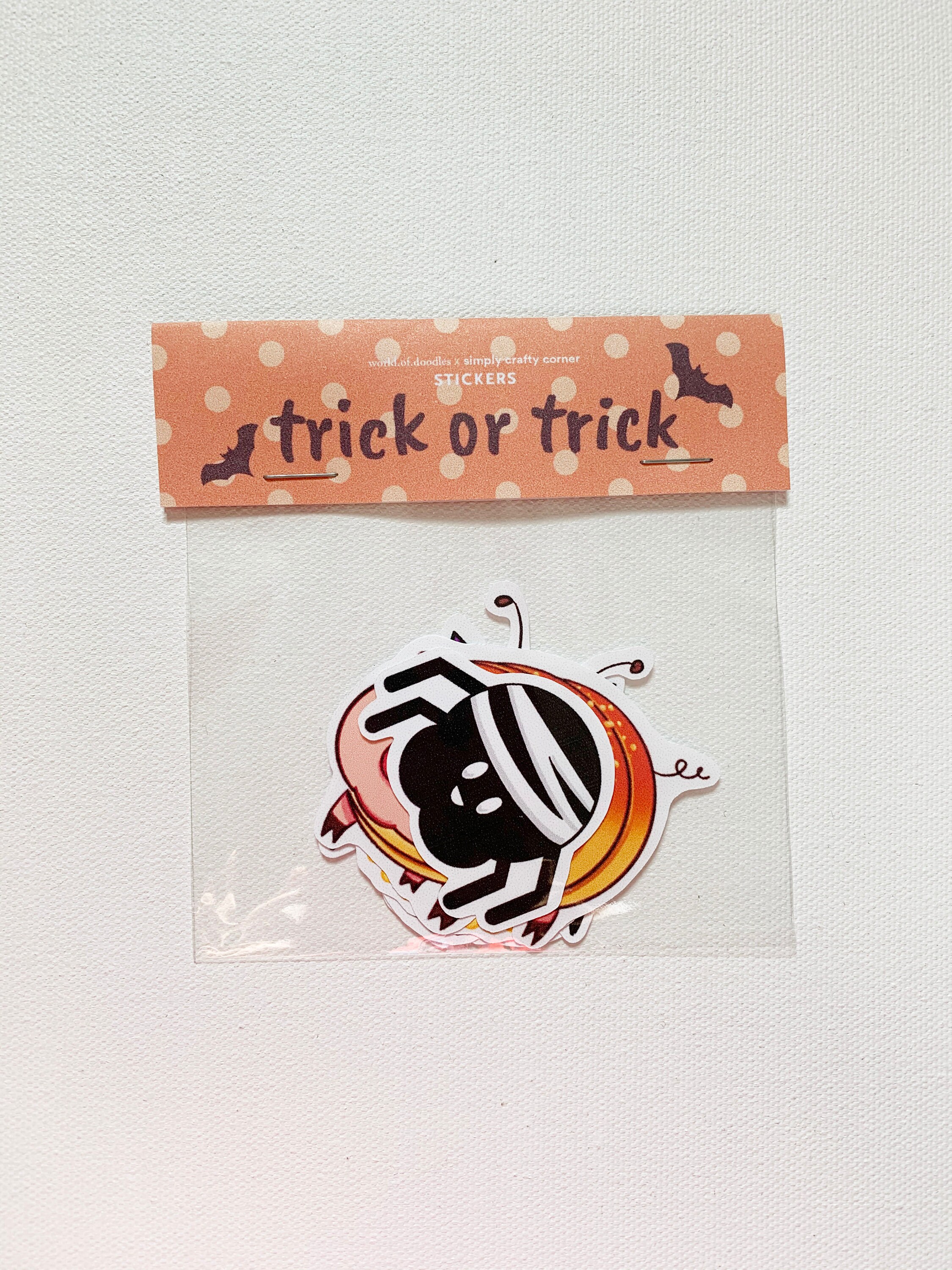 Trick or Trick Sticker Set 6 - Etsy France