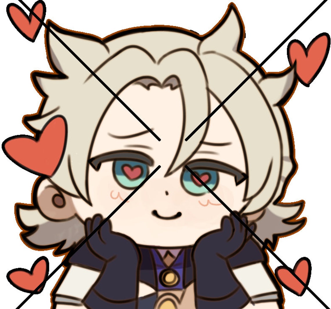 Albedo Genshin Impact Emote/sticker for Discord and Twitch - Etsy Hong Kong