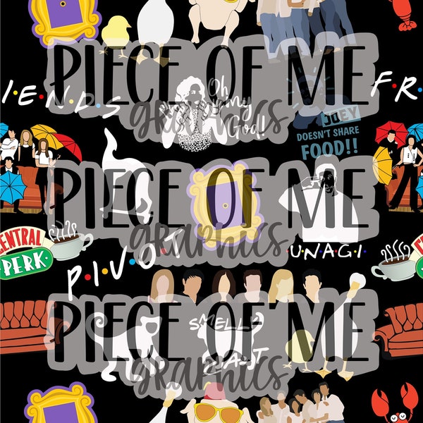 Tv Show Friends Fabric - Etsy UK