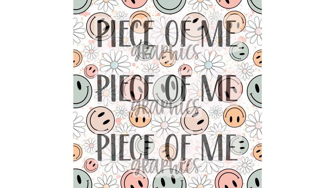 Boho Smiley Seamless -smiley Face Fabric - Boho Pattern - Custom Fabric ...