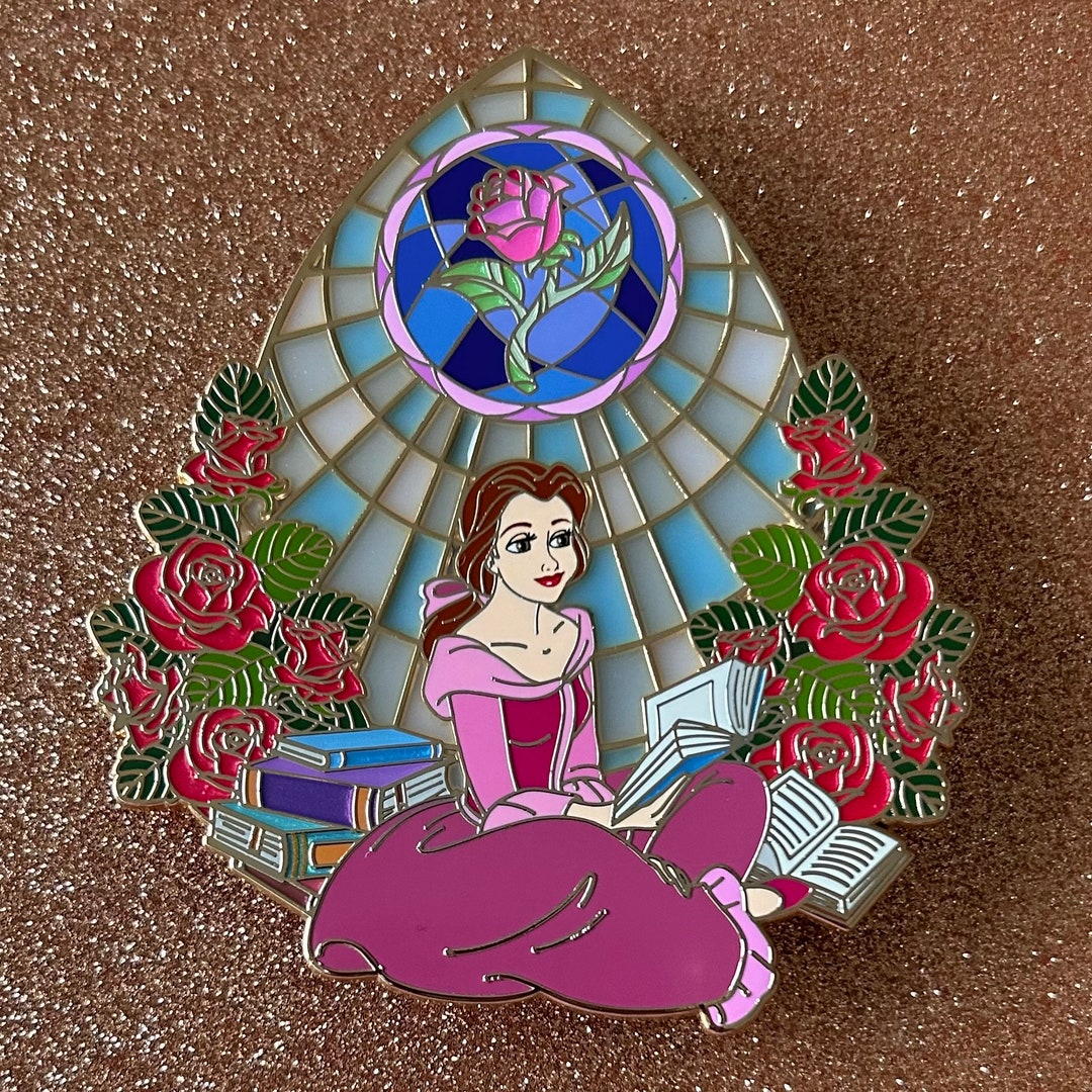 Winter Belle Reading Pin - Etsy