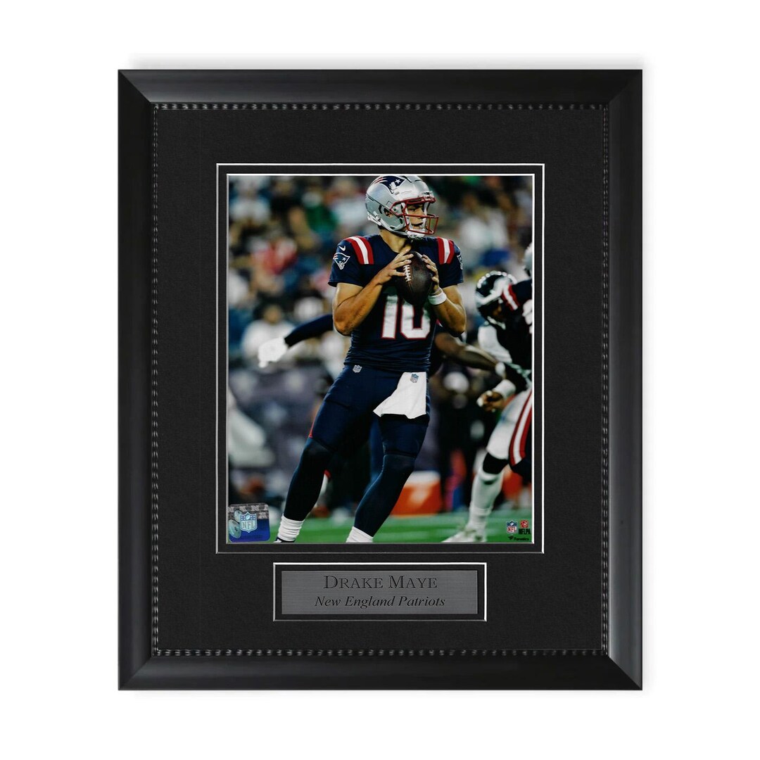 Drake Maye New England Patriots Unsigned Photograph Framed to 11x14 - Etsy