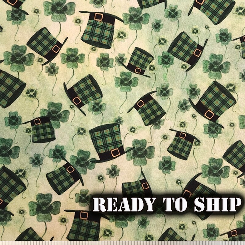 Shamrock Fabric - Etsy