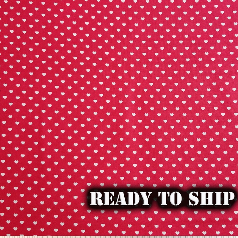 Heart Fabric - Etsy