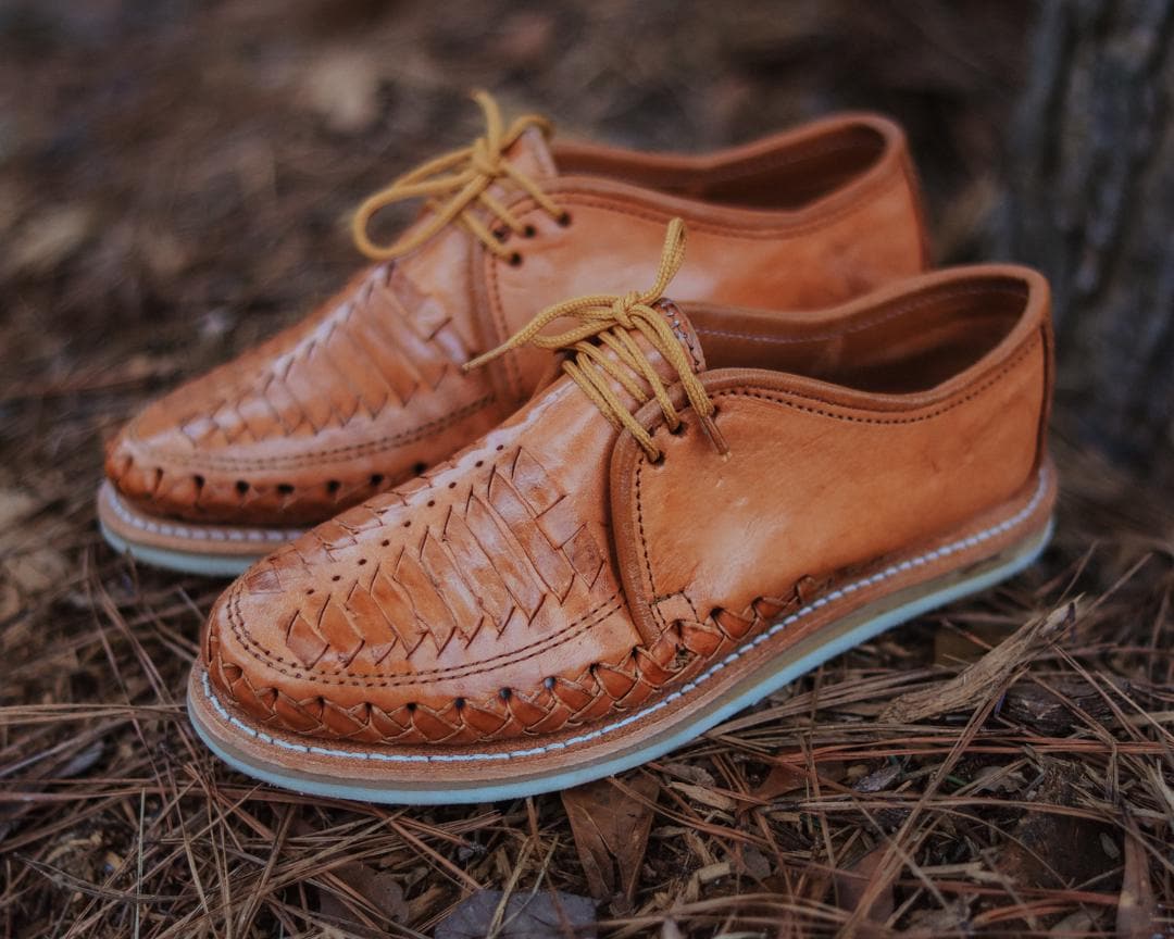 Traditional Artesanal Mexican Leather Shoes / Leather Shoes / Mexican ...