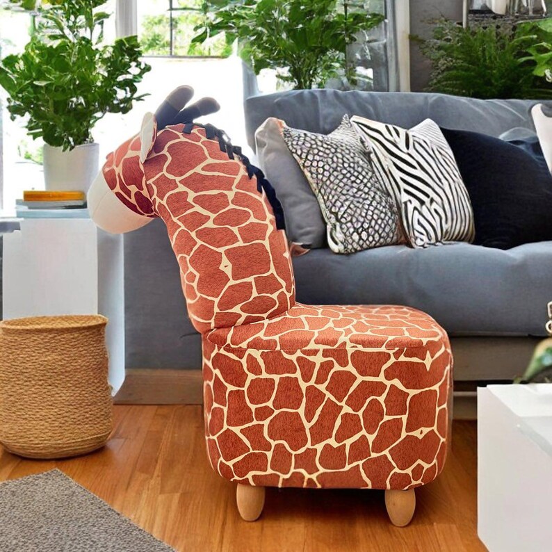 Animal Plush Chair,animal Chair for Kids,animal Stool,kids Stools,cozy ...