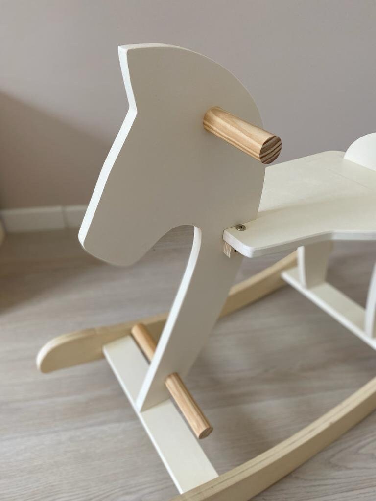 Rocking Horse Toy,wooden Horse Swing Baby Toy,children Wooden Horse Toy ...