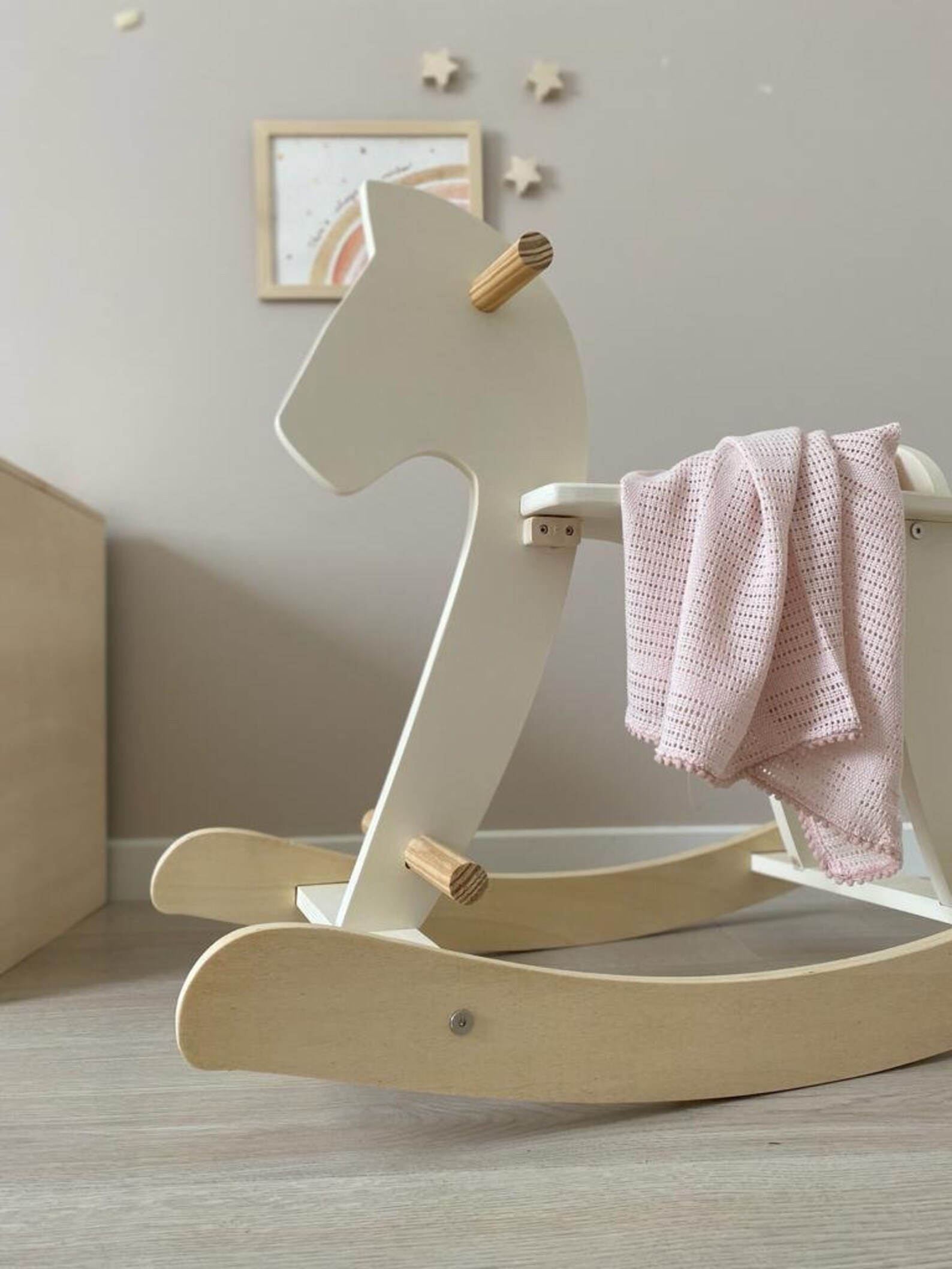 Rocking Horse Toy,wooden Horse Swing Baby Toy,children Wooden Horse Toy ...
