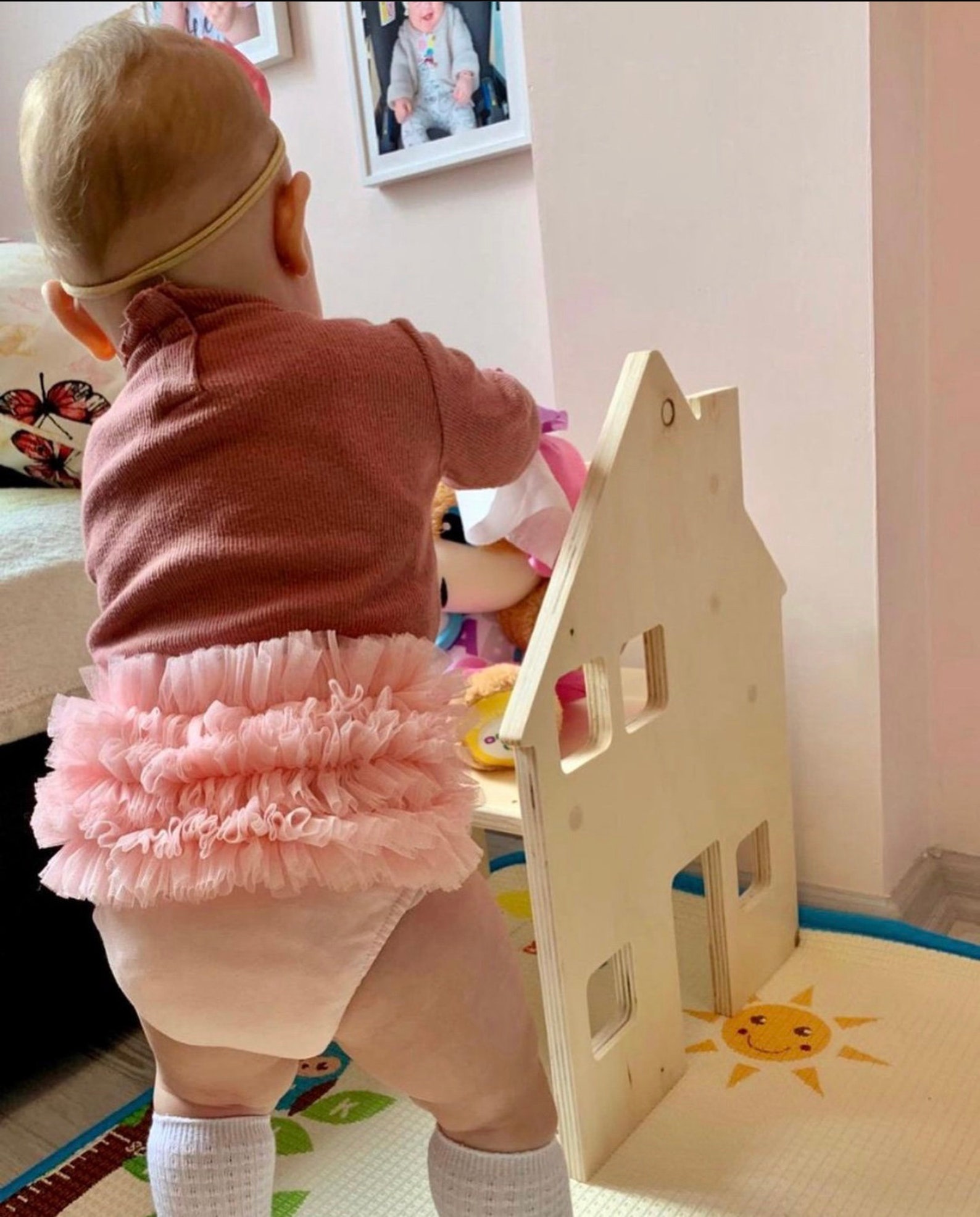 Playhouse and Chair for Kids Imagination Toy Organic, Wooden Toys ...