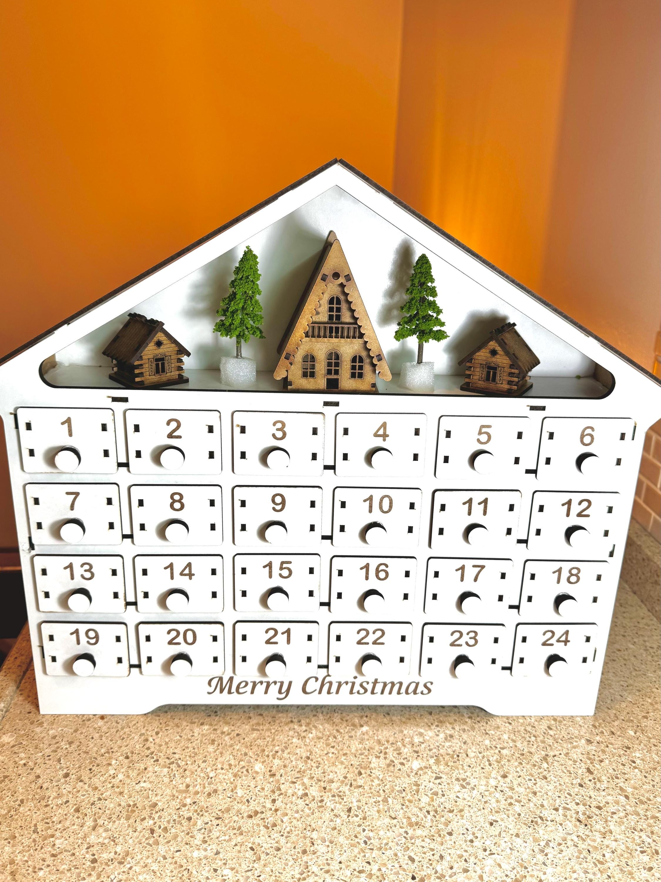 Christmas Calendar,mini Home Calendar,christmas Advent Calendar,advent ...