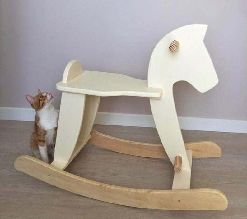 Rocking Horse Toy,wooden Horse Swing Baby Toy,children Wooden Horse Toy ...