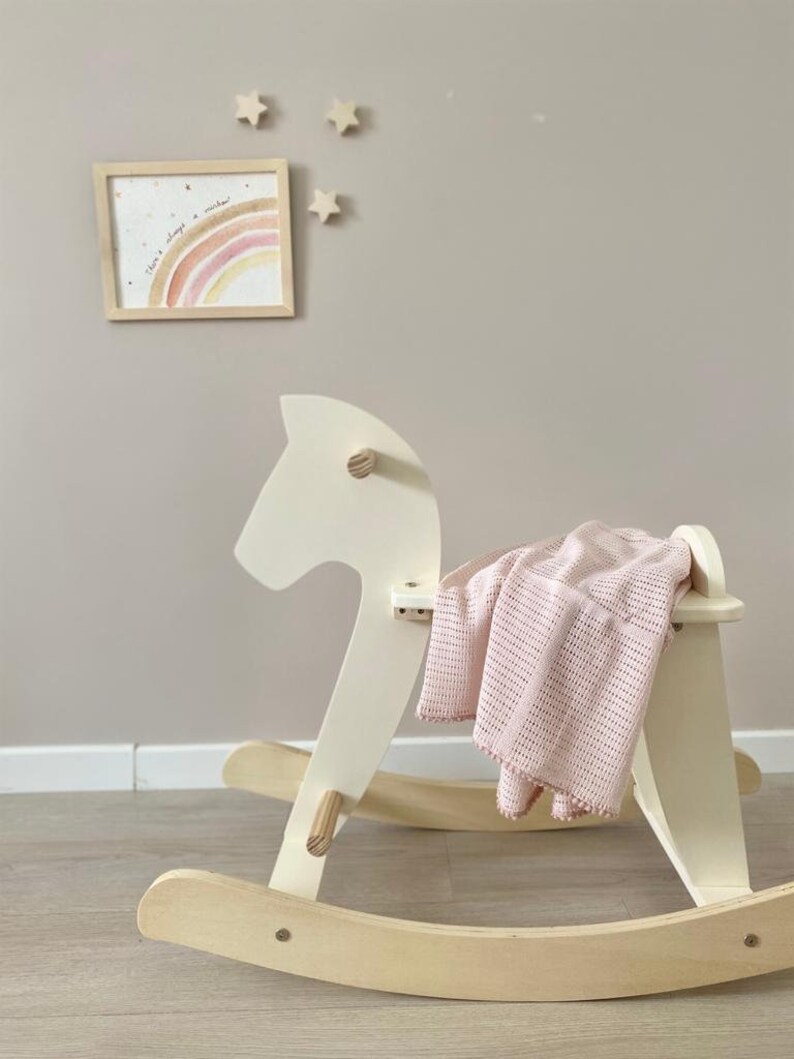 Rocking Horse Toy,wooden Horse Swing Baby Toy,children Wooden Horse Toy ...