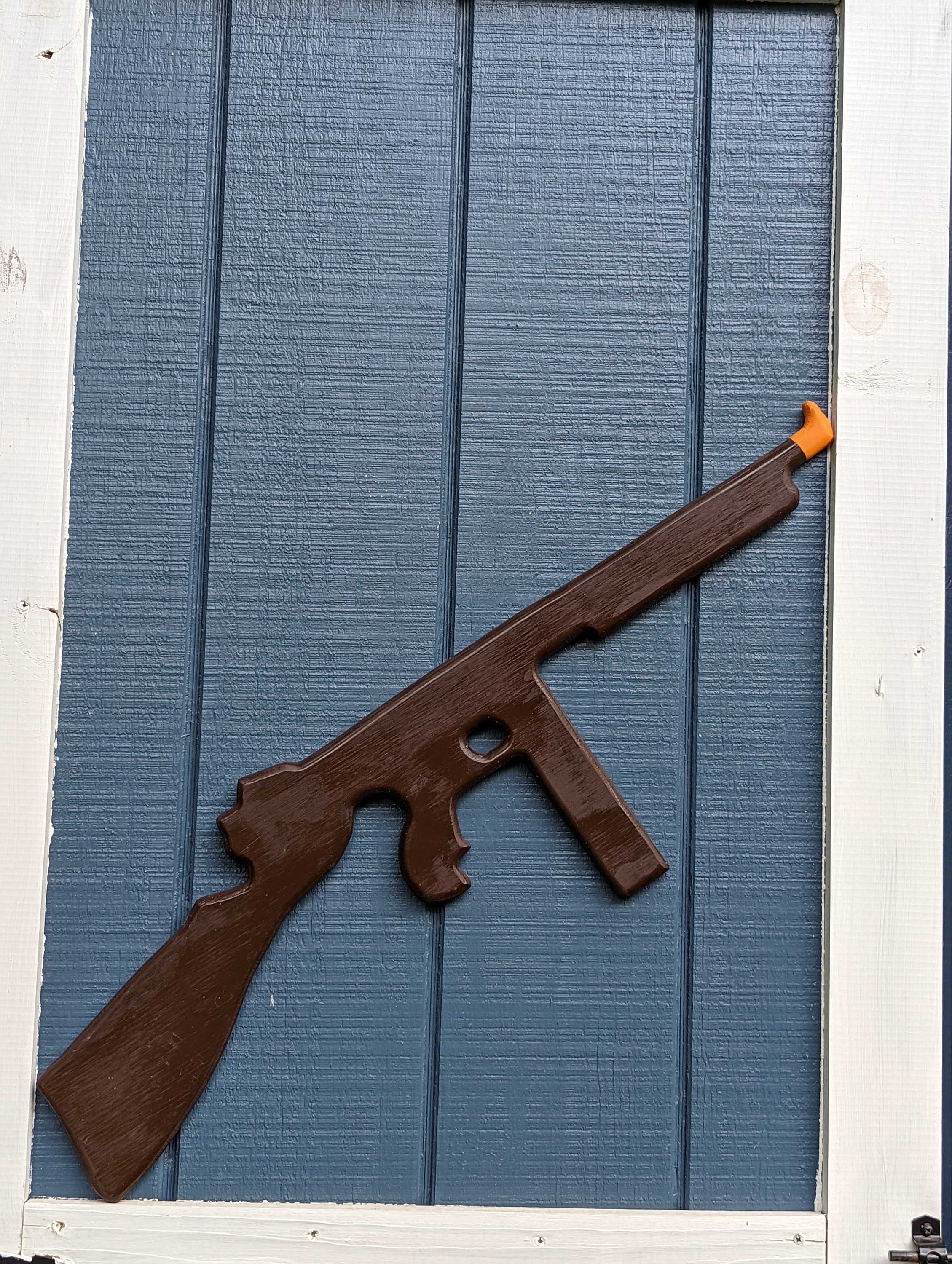 Wooden Toy Thompson Submachine Gun life-size Hand Made in - Etsy Australia
