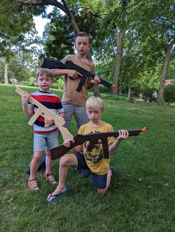 Wooden Toy Thompson Submachine Gun life-size Hand Made in - Etsy Australia