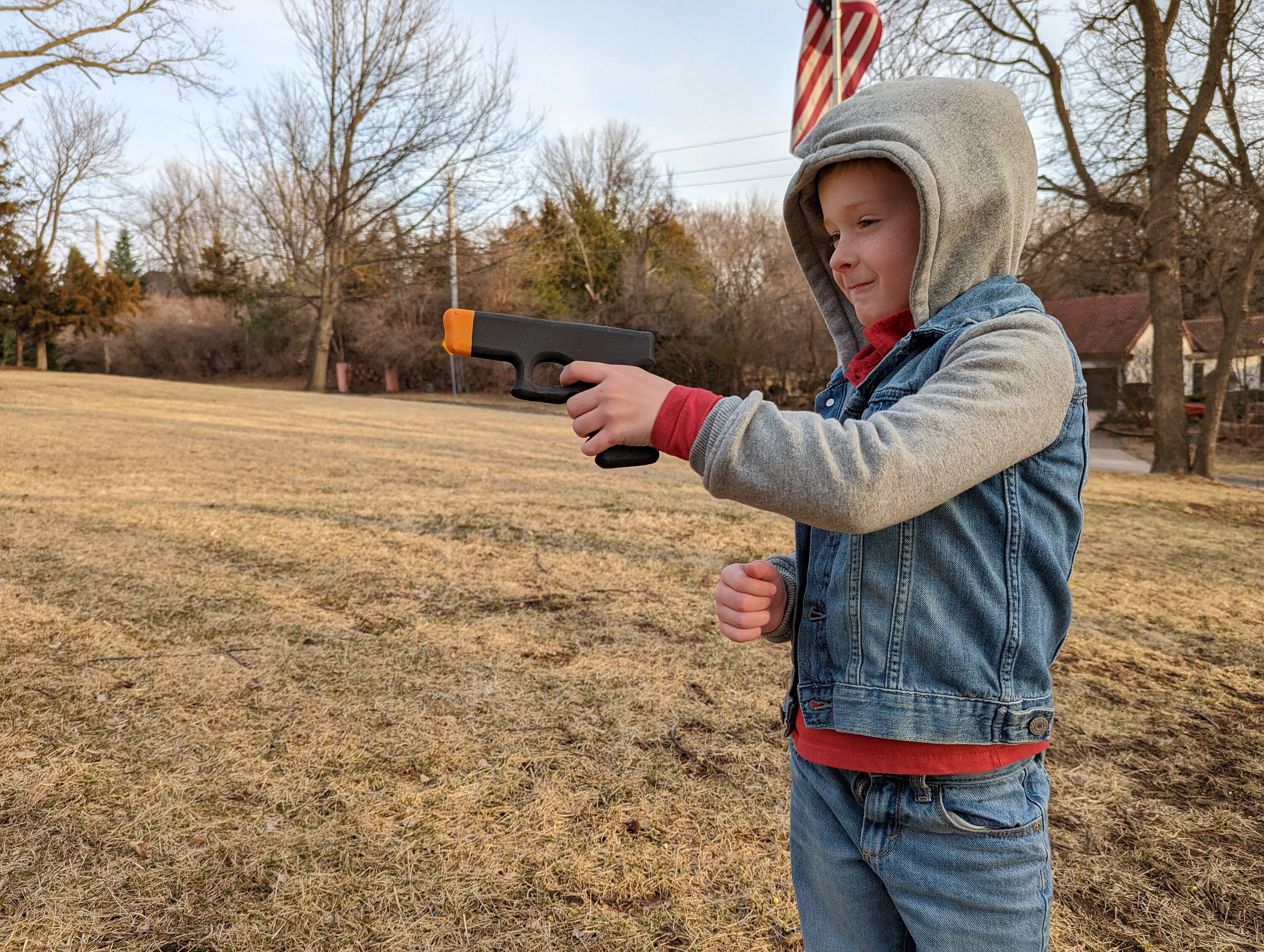 Wooden Toy Gun Hand Made in the USA life-size, based on G19 Toys ...