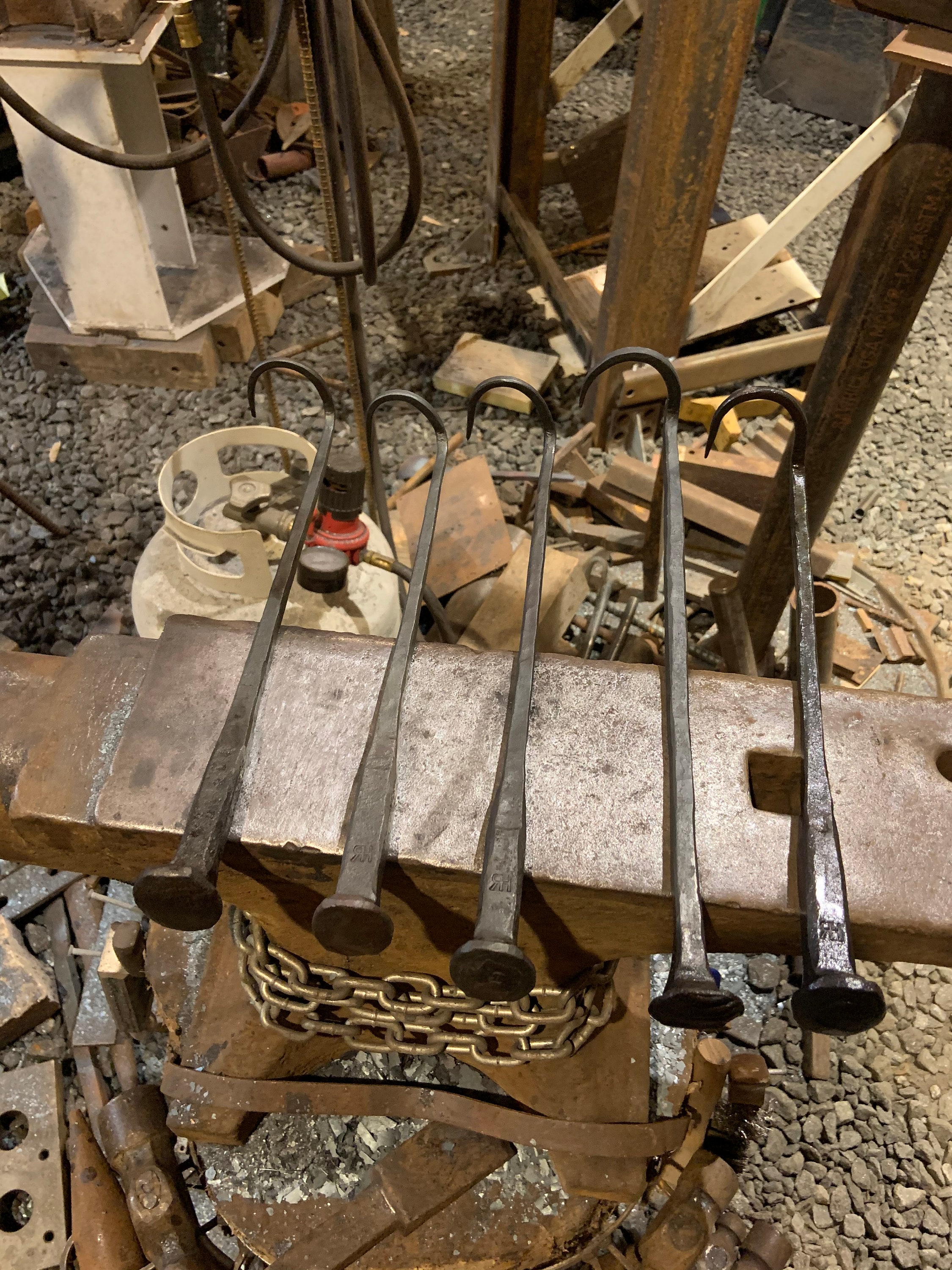 Left Handed Hand Forged Meat Turner - Etsy