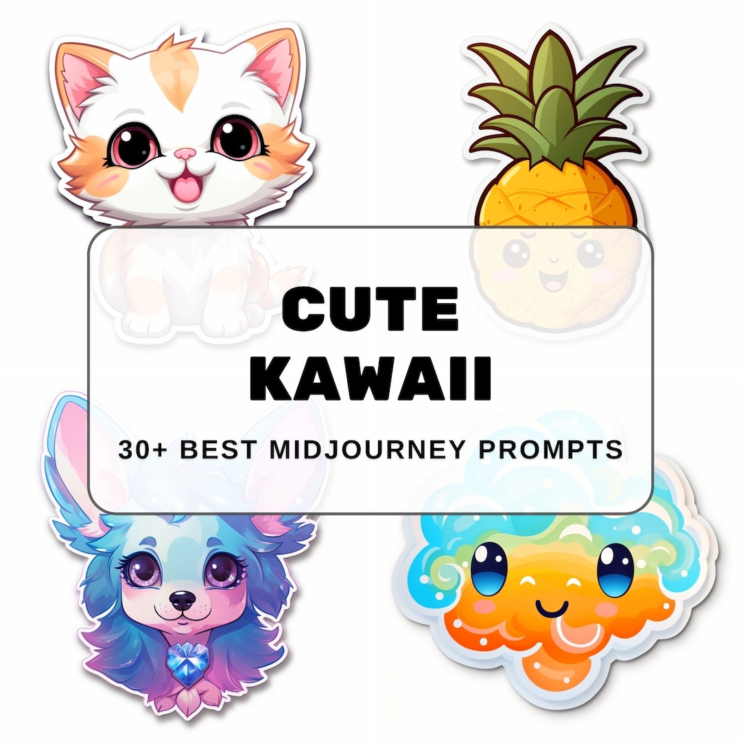 100 Cute Kawaii Prompts AI Art Midjourney Prompt Midjourney AI Art ...
