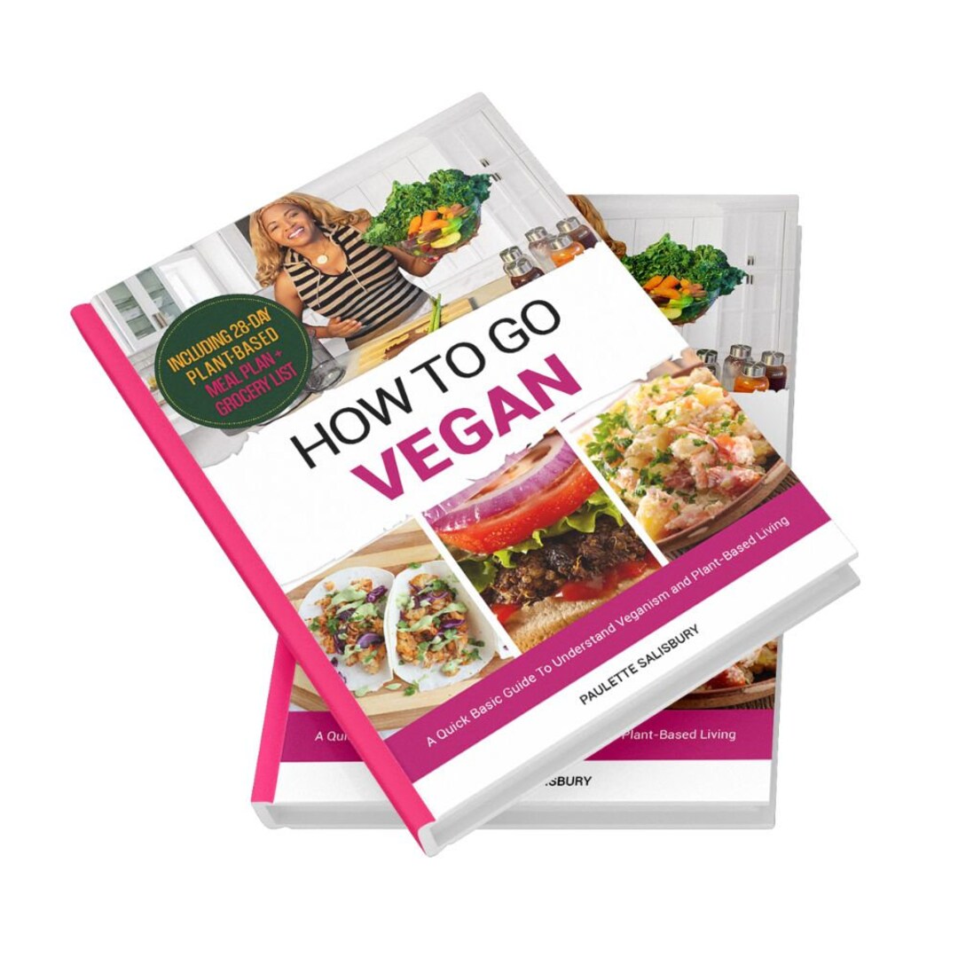 How to Go Vegan Digital Book | Digital Book | Vegetarian PDF E-book ...