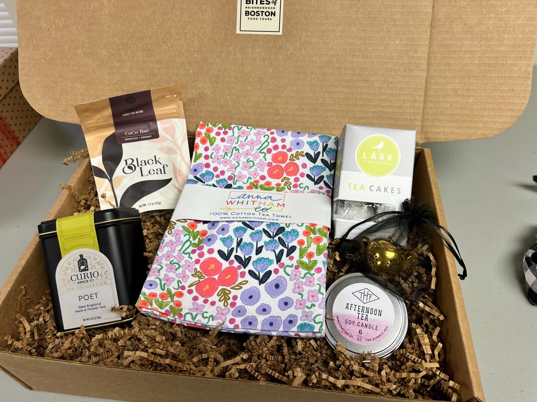 Boston Tea Party: A Tea Lovers Gift Box! - Etsy