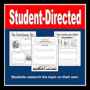 American History Notebooking Pages Covering Colonization to ...