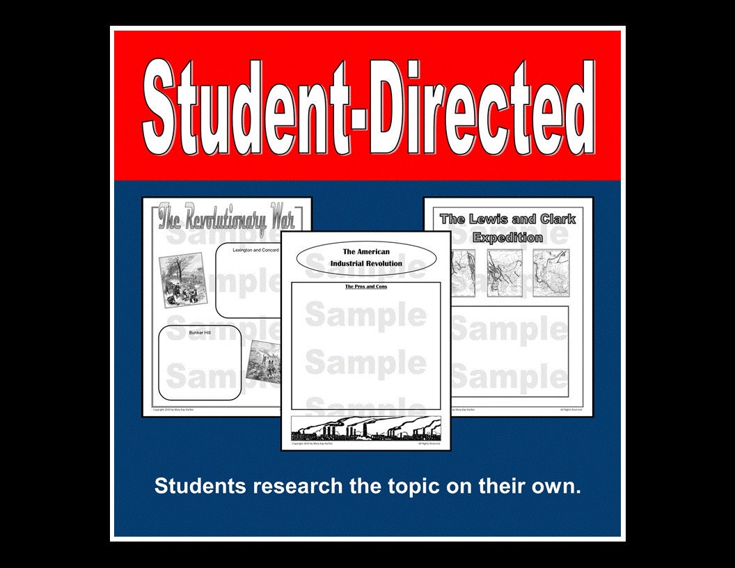 American History Notebooking Pages Covering Colonization to ...