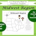 U.S. Geography PRINTABLE Map Worksheets for Elementary School Students ...