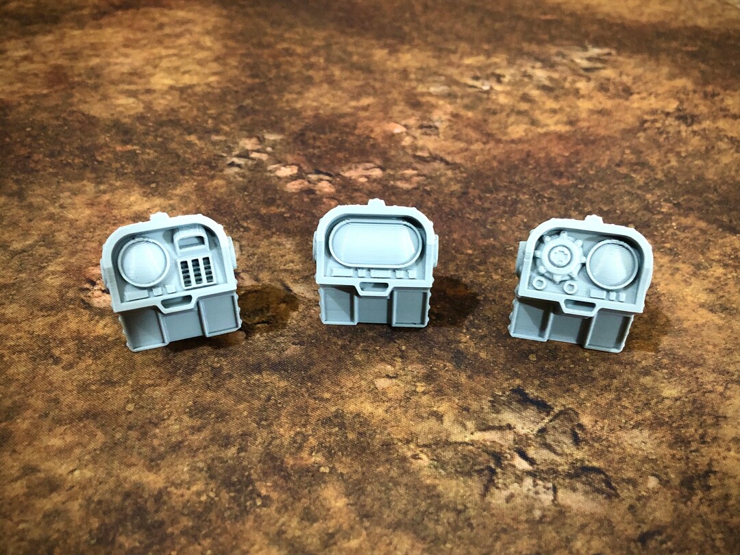 3 Computer Terminals++ 28mm Scifi Wargame Terrain Scenery Warhammer 40k ...