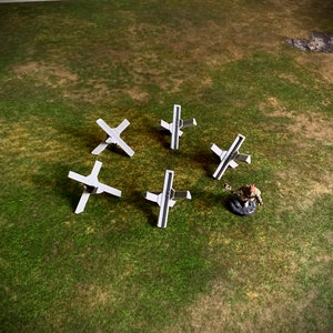 Tank Traps 5 28mm Sci Fi Miniature Historical Tabletop Wargame Terrain Scenery Warhammer Star ...
