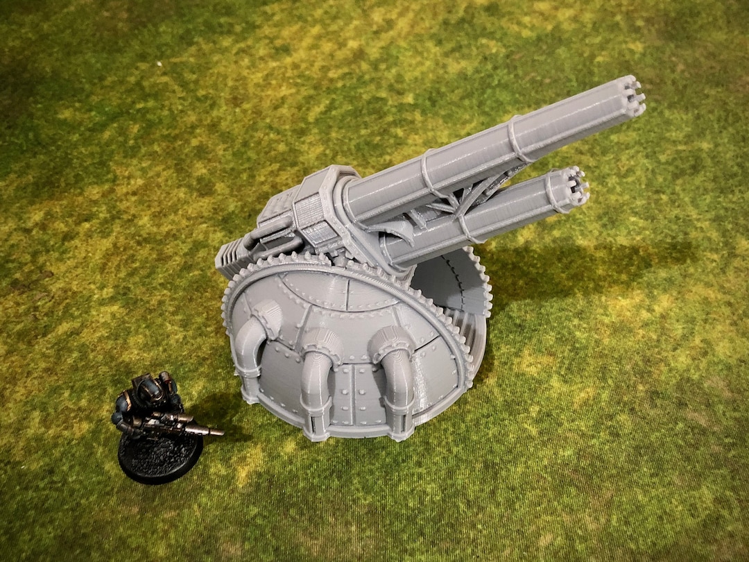 ORBITAL GUN++ 28mm Sci Fi Artillery Terrain Warhammer 40k Kill Team ...