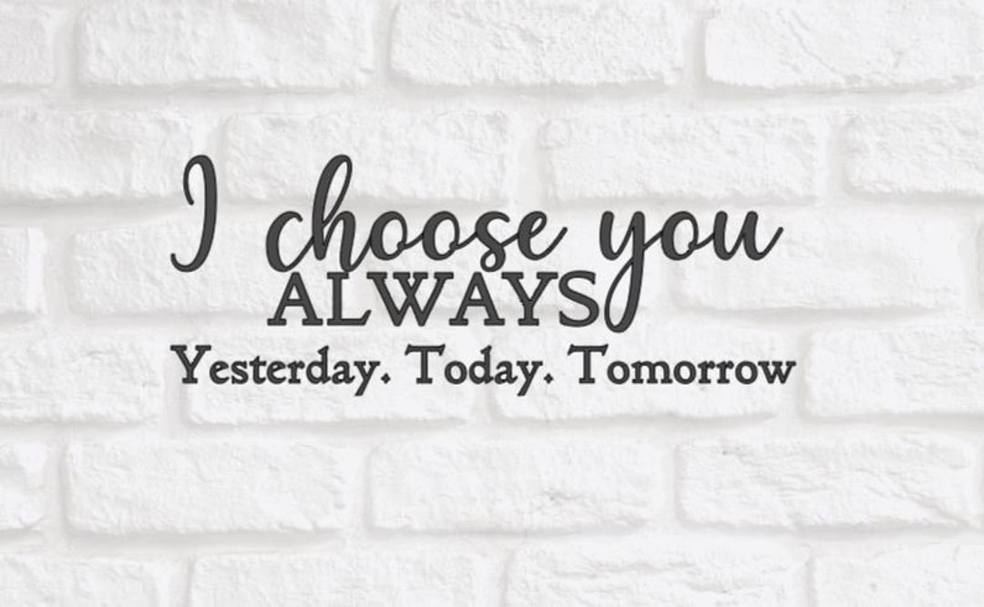 Yesterday Today And Tomorrow Sign
