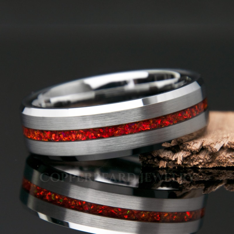 Tungsten Ruby Ring - Etsy